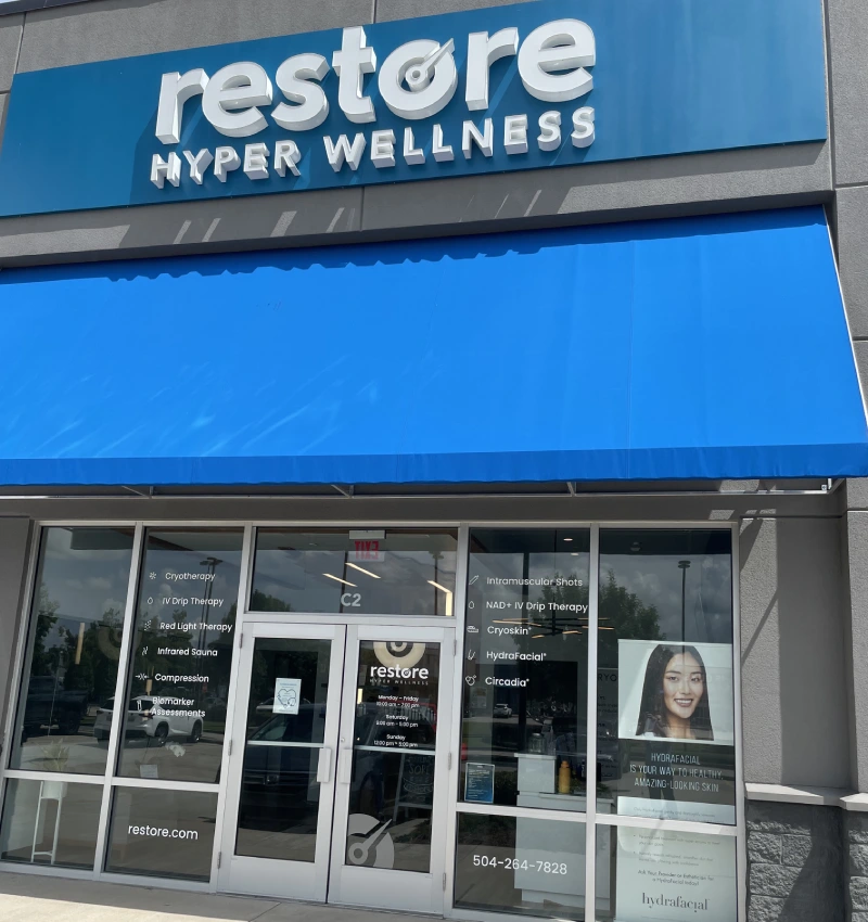 IV Drip, Cryotherapy, Red Light Therapy in Elmwood, LA